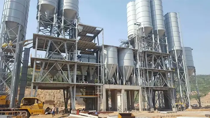 Planta de Mortero Seco, Línea de Producción de Mortero Seco